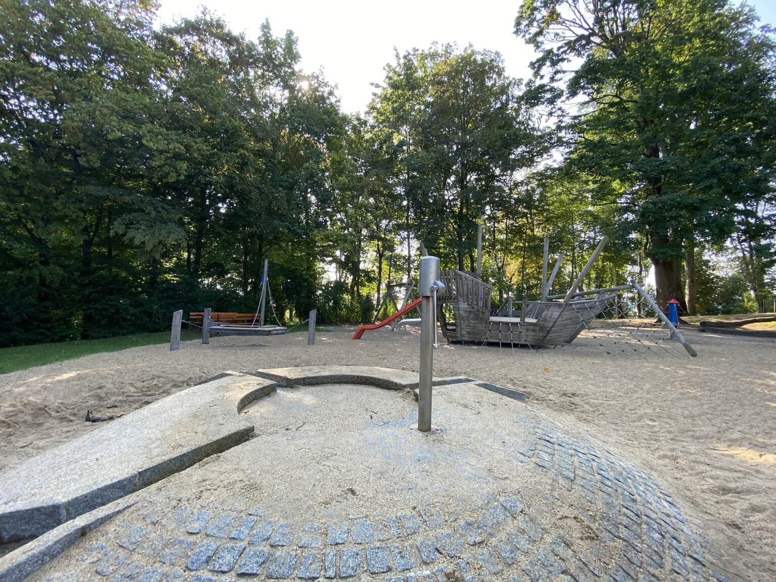 Wasserspielplatz Westpark Sendling München