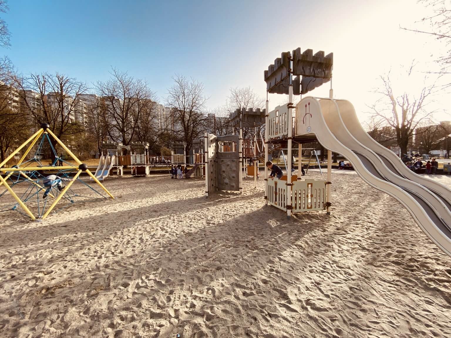 Wasserspielplatz Westpark Sendling München